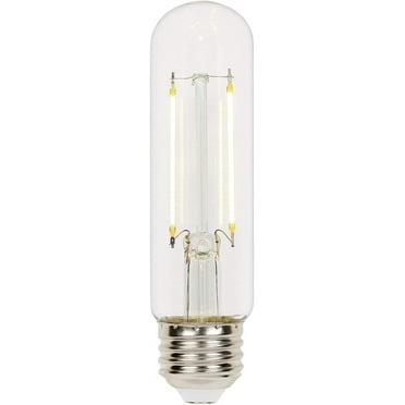 Westinghouse 3319300 25-Watt Equivalent F15 Dimmable Clear Filament LED Light Bulb with Medium ...