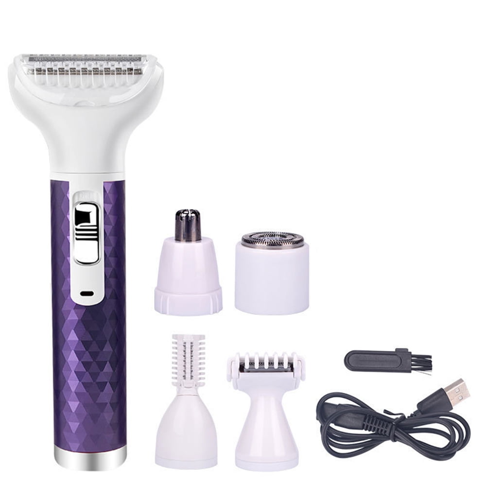 Electric Shaver for Women, Rechargeable Hair Removal Electric Razor USB ...