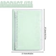 1Pc B5 360° Foldable Loose Leaf Notebook, Flexible Translucent ...