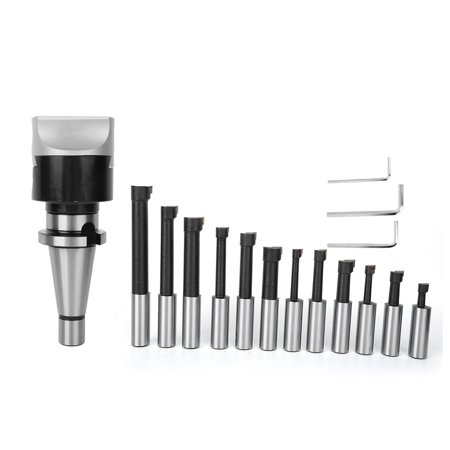 Stable Performance 12pcs CNC Milling Tools Kit Set, Boring Head Set ...