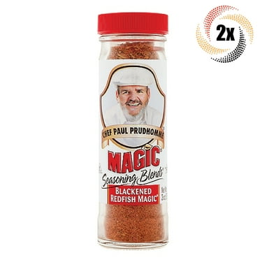 Chef Paul Prudhomme's Blackened Redfish Magic Seasoning Blends, 2 oz (6 ...