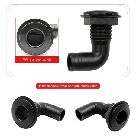 Boat Bilge Thru-Hull Fitting Hose Plumbing Connector Drain Or Vent ...