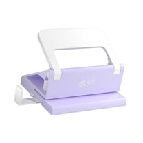 Portable 2-Hole Puncher Double Hole Paper Puncher 5 Sheets Capacity For ...