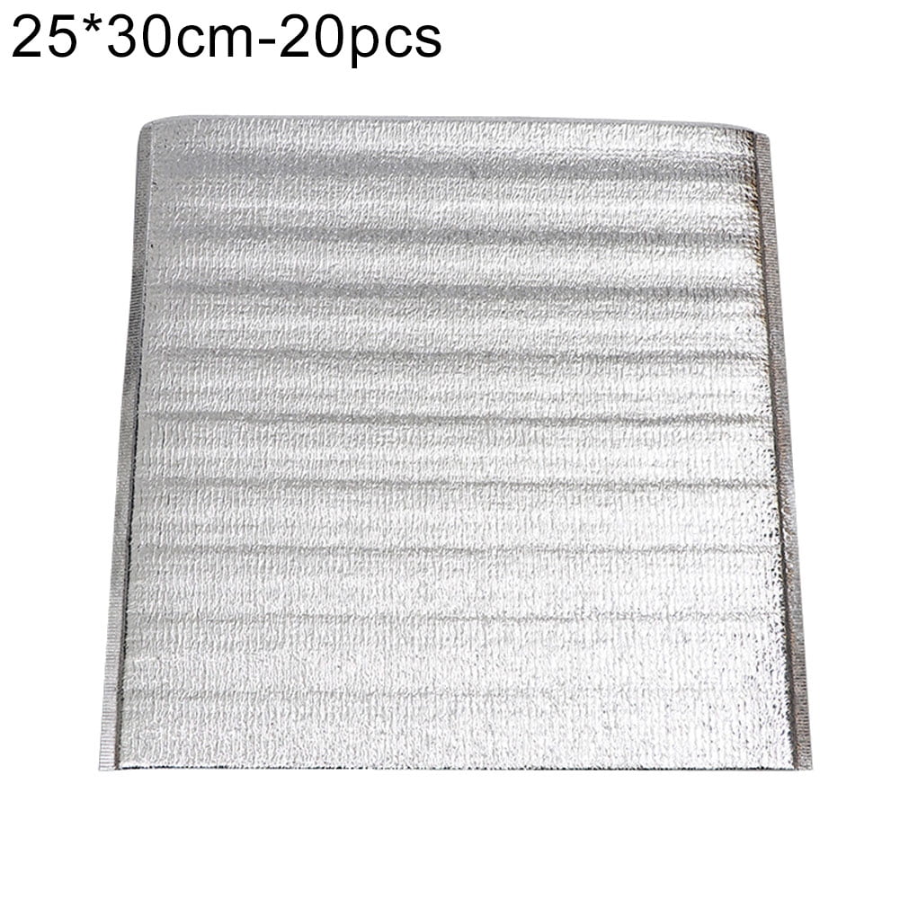 LYU 20Pcs Lunch Bag Thermal Insulation Aluminum Foil Disposable Food ...