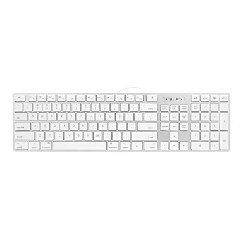 iHome Full Size Wired Keyboard - Compatible with Apple iOS or Windows ...