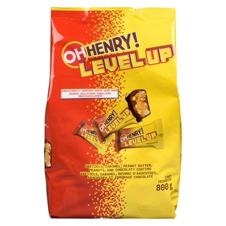 OH HENRY! LEVEL UP Candy - Bag of Snack Sized Candy Bars | Walmart Canada