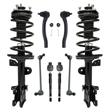 Detroit Axle - AWD Front Struts & Coil Spring + Rear Shock Absorbers ...