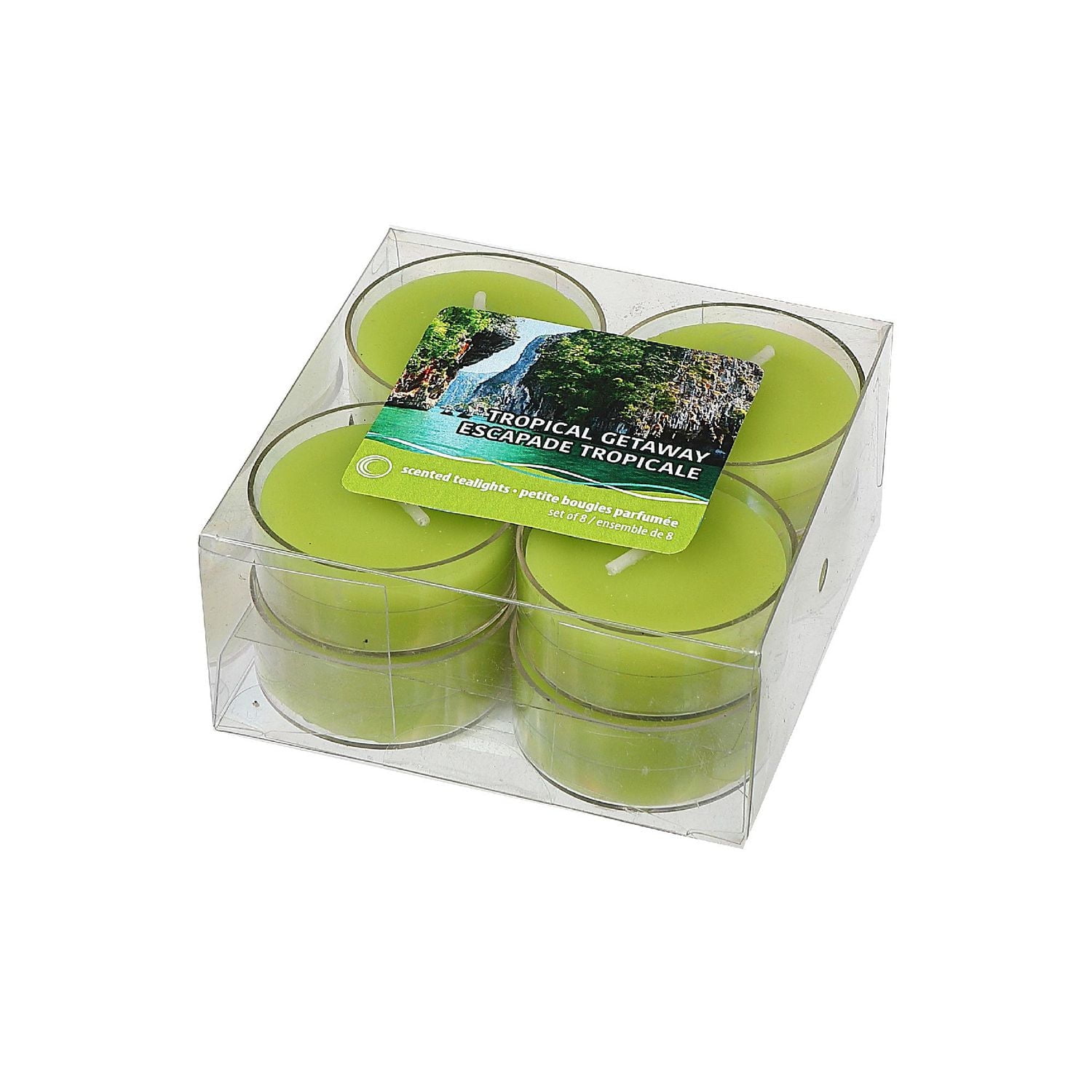 Click here for Ih Casadécor 8 Pk Scented Tealights (Tropical Geta... prices