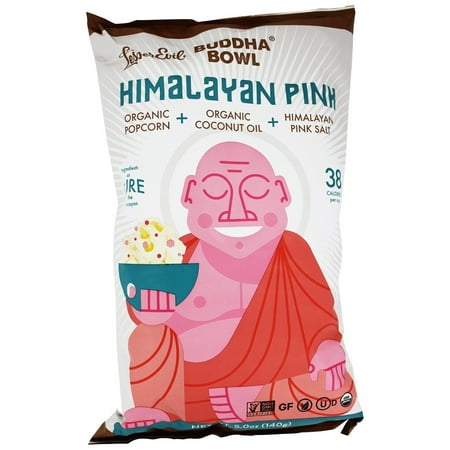 Lesser Evil - Buddha Bowl Organic Popcorn Himalayan Pink - 5 oz ...