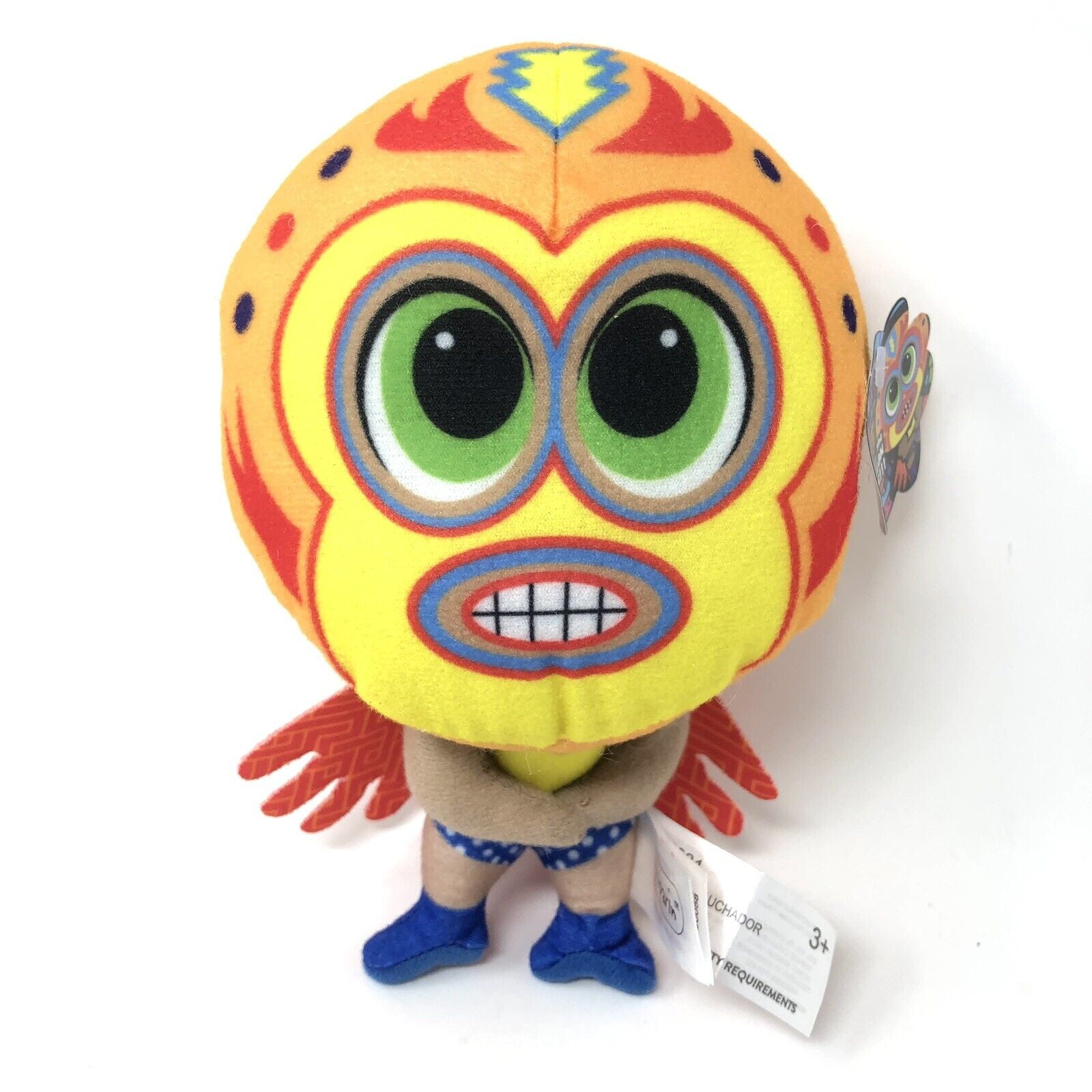 Amparin Luchador Wrestler Plush Toy Celebrate Latin Culture 8 inch ...