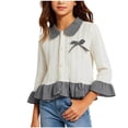 AHTJRT Cable Knit Cardigan Sweaters for Kids Girls Boys Long Sleeve ...
