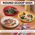 Sammons Preston Ivory Round Scoop Dish, 8" Non-Skid, Self-Feeding Aid ...