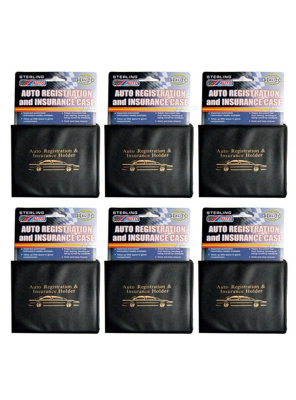 Registration Insurance Card Holder