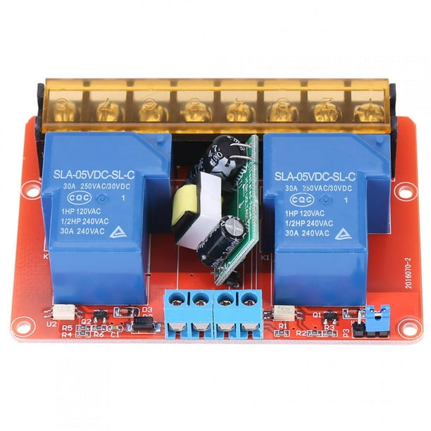 Channel Relay,AC100V-250V 30A High Power Trigger Control Relay A V ...