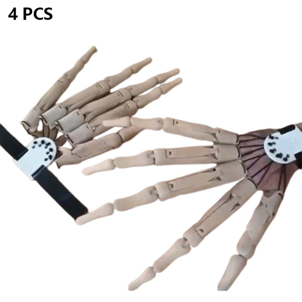 3D Halloween Articulated Fingers Extensions Halloween Finger Decoration ...