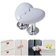Windland Broken Heart Toilet Button Bathroom Push Tool Toilet Pusher Simple Installation