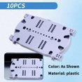 10PCS 12 Cores Optical Fiber Splice Tray FTTH Fusion Tray with Cover ...