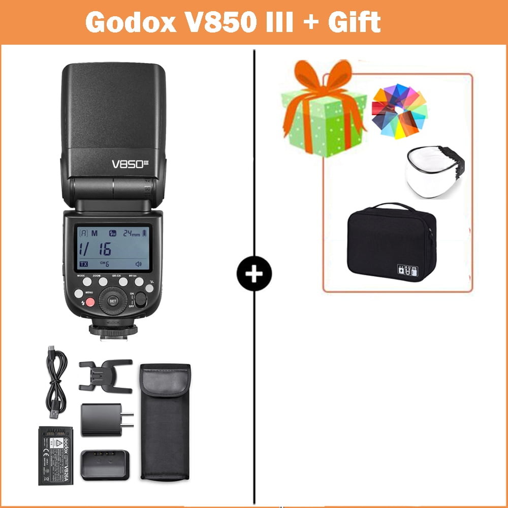 Godox V850III 2600mAh Li-ion Battery Camera Flash forCanon Cameras ...