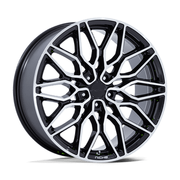 Niche 1PC Cast Aluminum Rim M249 18X8 5X112 CHROME 42MM, M2491880F8+42 ...