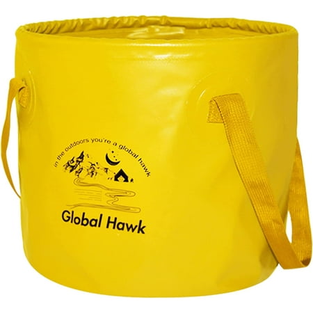 Collapsible Water Bucket, 5 Gallon (20L) Foldable Water Bucket with ...