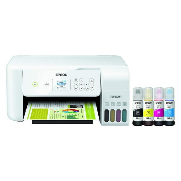 Epson EcoTank ET-3943 Wireless All-in-One Color Supertank Printer ...