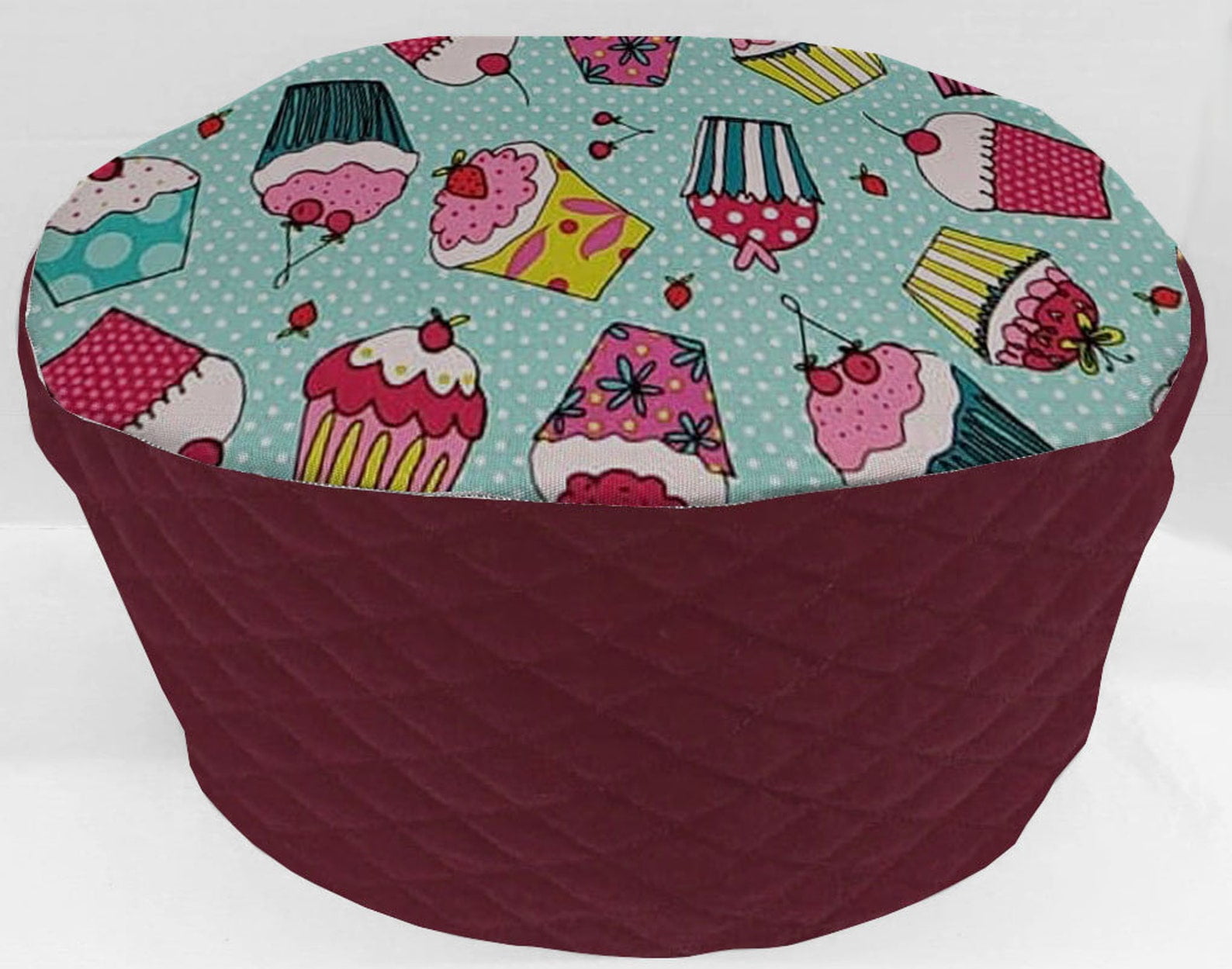 Quilted Teal Cupcake Slow Cooker Cover by Penny's Needful Things ...