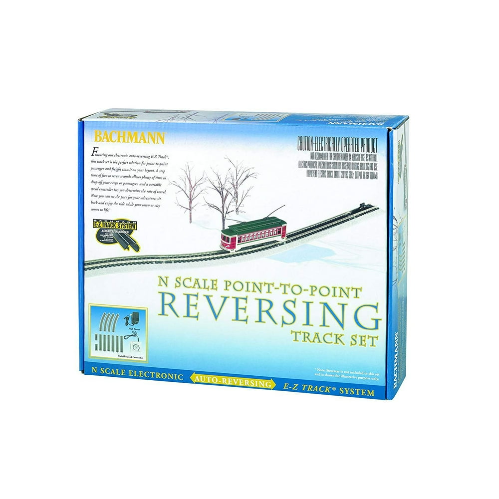 Bachmann Industries BT-44847 N Scale E-Z Point To Point Reversing Track ...