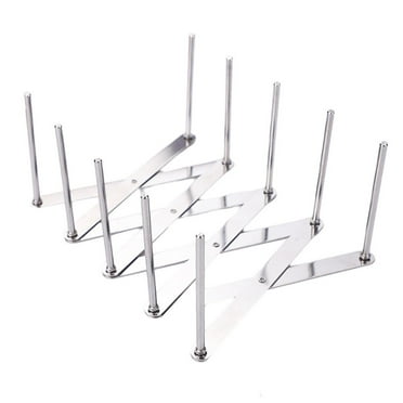 VEVOR Expandable Spice Rack, 13.8-23.6 Adjustable, 2-Tier Stainless ...