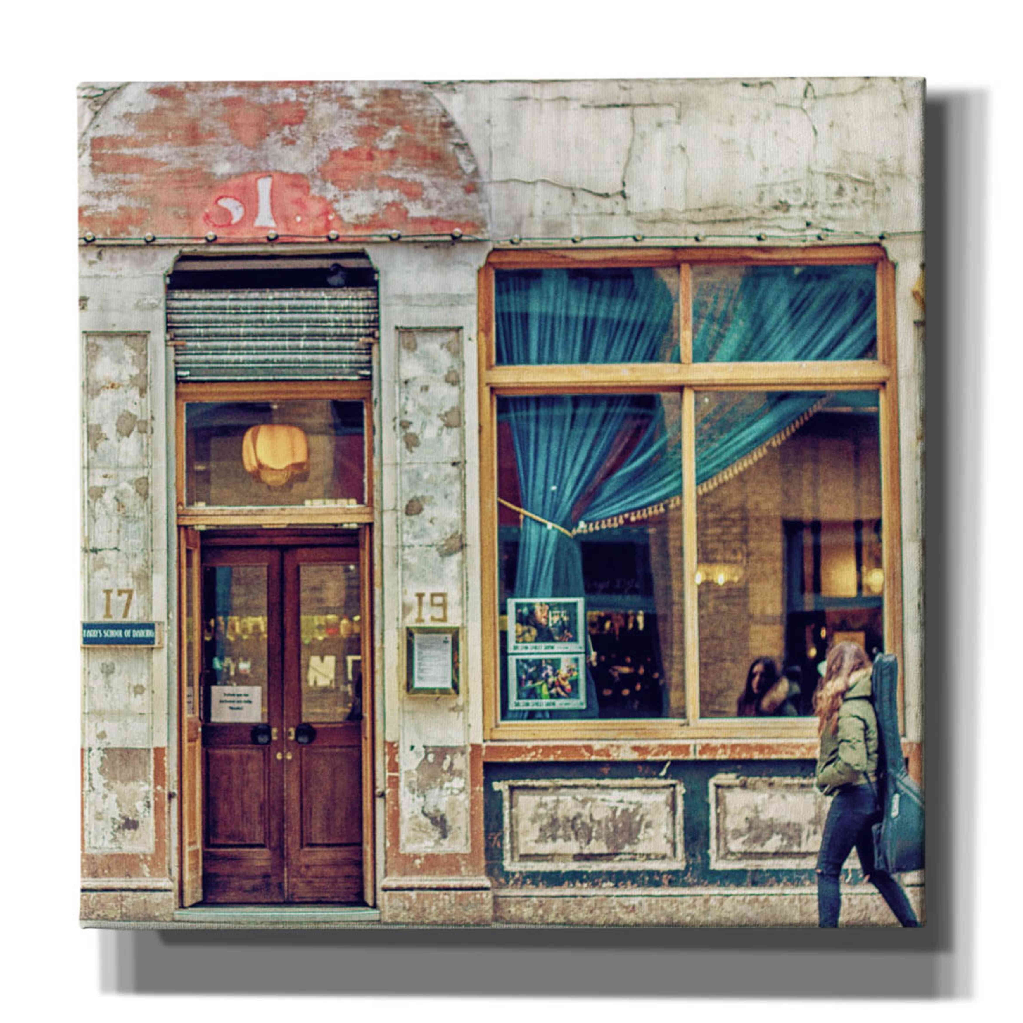 Epic Graffiti 'Dalston Pub' by Keri Bevan, Giclee Canvas Wall Art, 12 ...