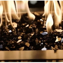 Celestial Fire Glass 10lb Silver Reflective Fire Glass Diamonds for ...