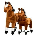 Ponyeehaw Unisex Ride-On Horse Toy, Kids Rideable Mechanical Pony ...