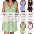 Asgosdo Women Summer Tank Dresses V Neck Sleeveless Drawstring Side ...
