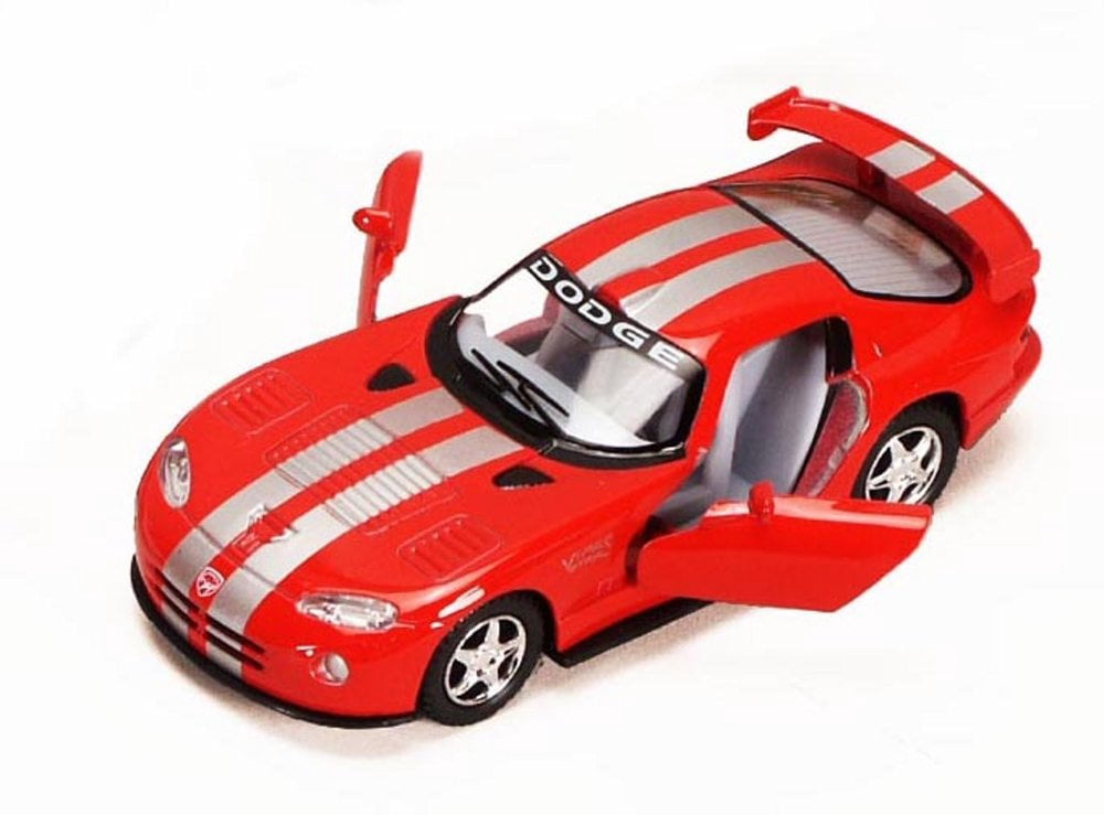 Dodge Viper GTS-R, Red - Kinsmart 5039D - 1/36 scale Diecast Model Toy ...