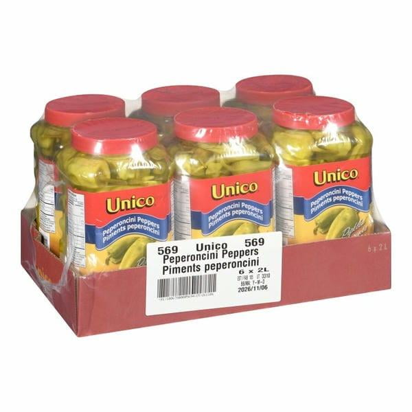 Click here for Unico Pickled Pepperoncini Peppers 2l/67.63oz prices