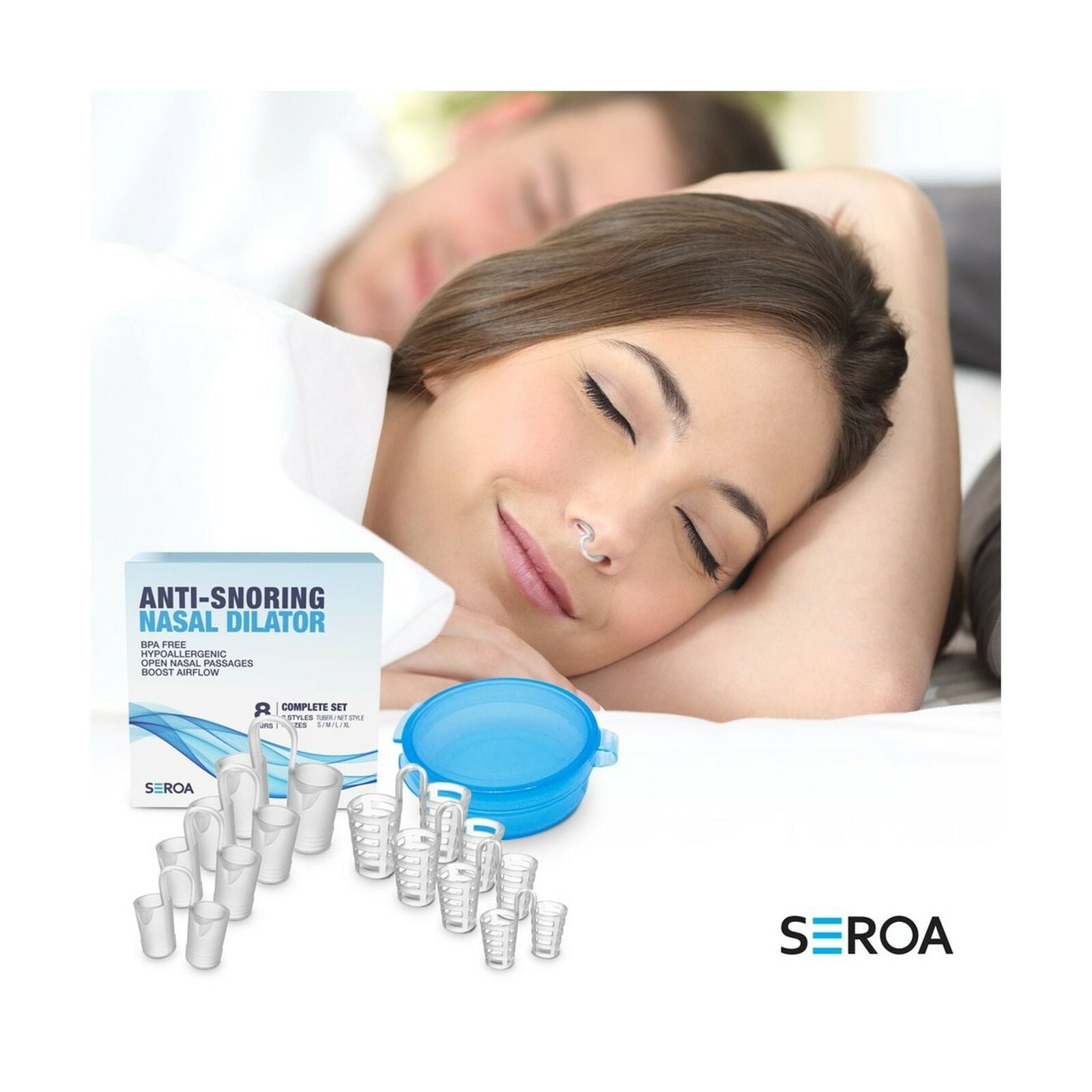 Premium Anti Snoring Devices Nose Vents Nasal Dilator, Stop Snoring ...