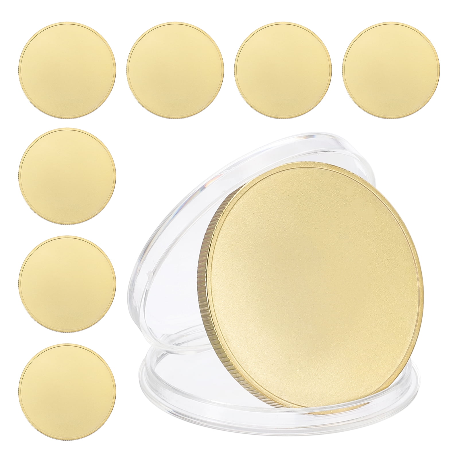 Click here for Uxcell 8pcs Blank Coins For Engraving  40mm Coin B... prices