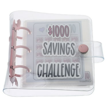 JAM Paper & Envelope Plastic 3/4 inch Binders, Clear, 3 Small Metal ...