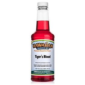 Tiger's Blood Snappy Snow Cone Syrup (1 Gallon) - Walmart.com