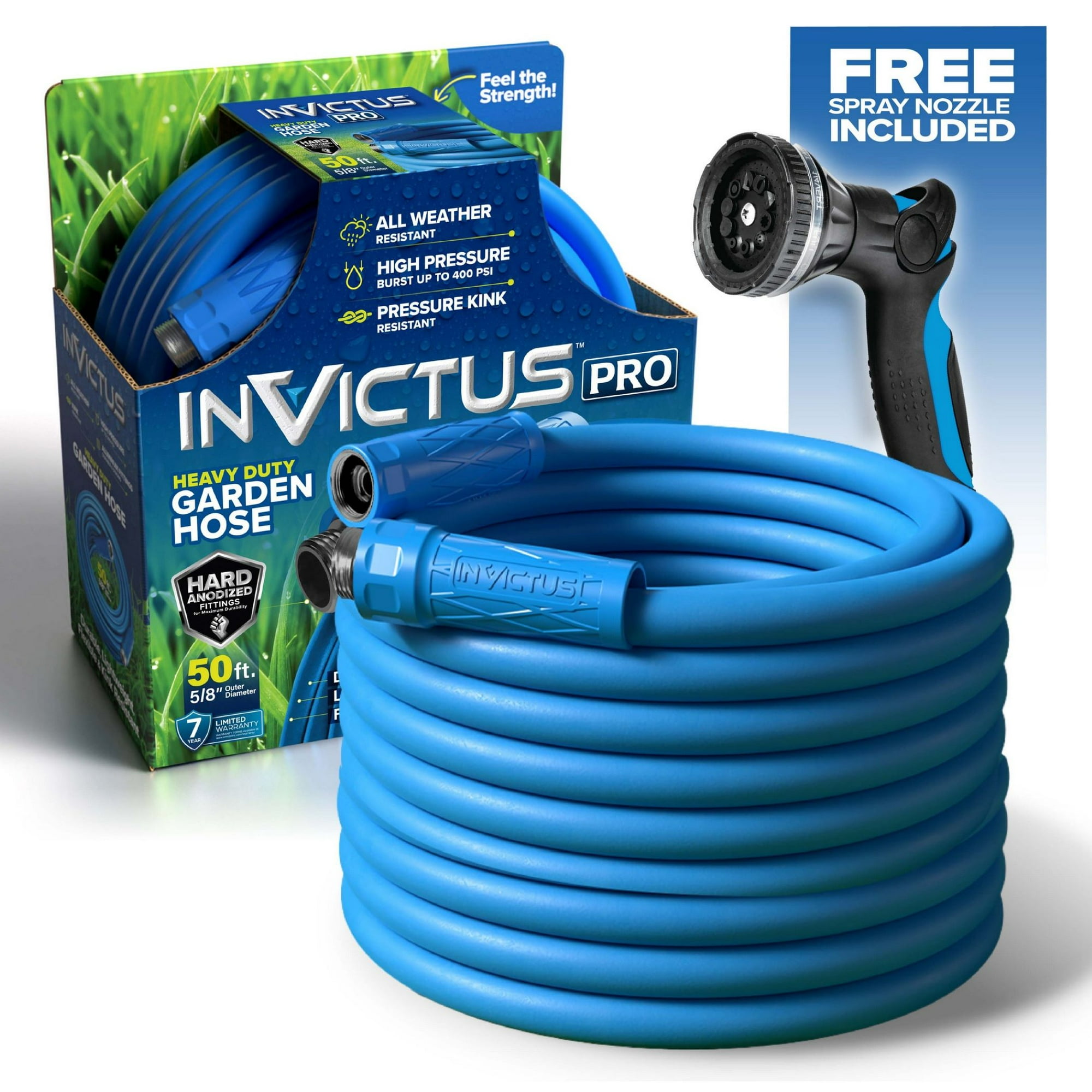 Click here for Invictus Pro Blue Lightweight 400 Psi Kink Resista... prices