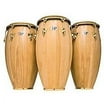 Latin Percussion Patato Model Congas in Black Fiberglass, 11 3/4" Conga ...