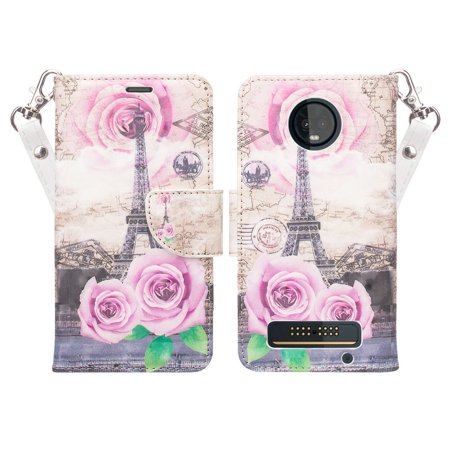 Motorola Moto Z3 Play Case, Moto Z3 Play Case, Cute Girls Women Pu ...