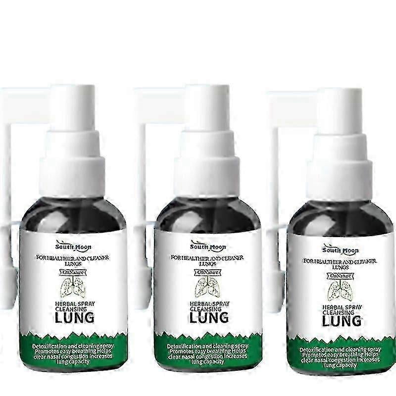 3x Lung For Smokers Clear Congestion Anti Solution Stop Snore Relief ...