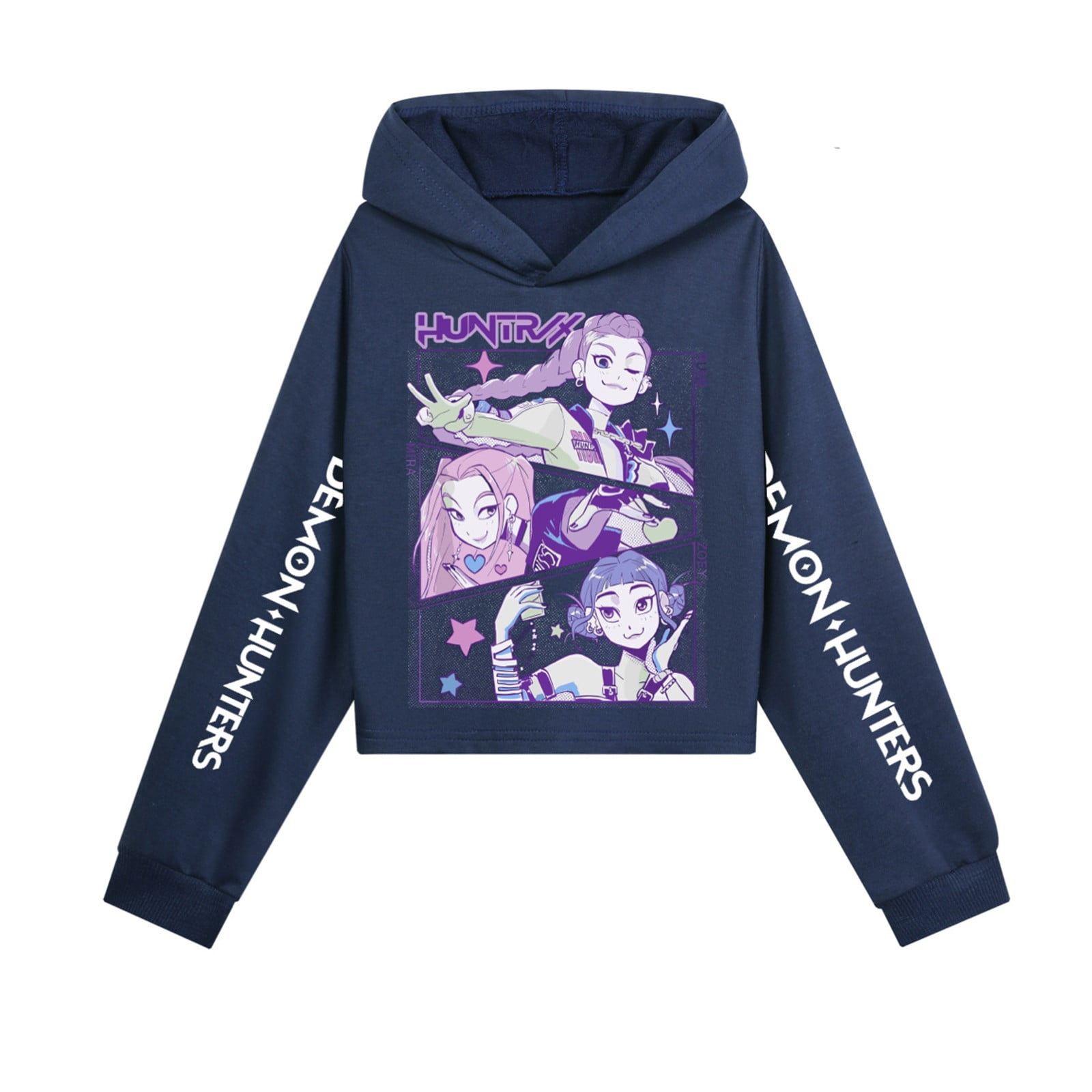 Click here for Kcodviy Girls Long Sleeve Graphic Hooded Sweatshir... prices