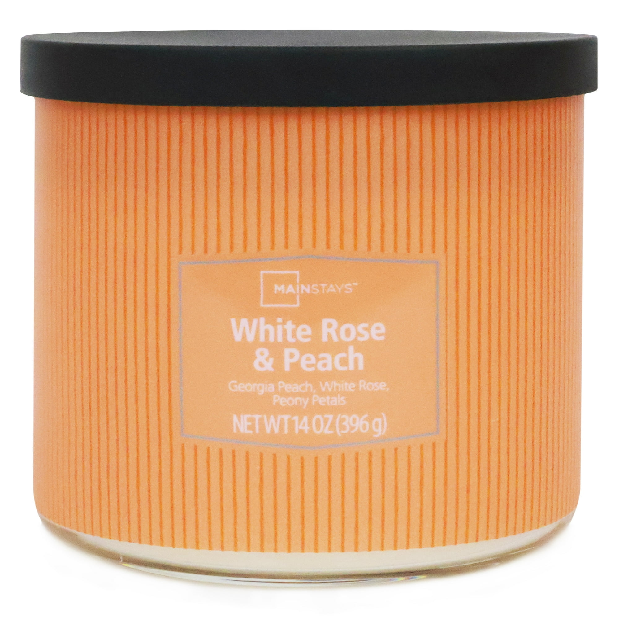 Click here for Mainstays 3-Wick Textured Wrapped White Rose And P... prices