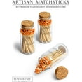 Benevolence LA Long Stick Strike Wooden Matches in Apothecary Jar - 80 ...