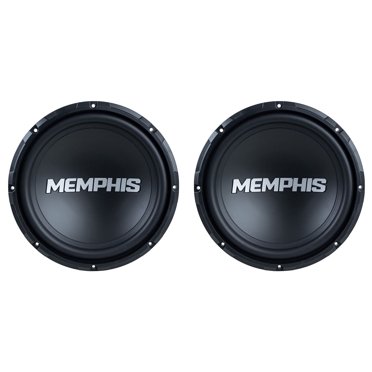 2 Pack Memphis Audio 12" Subwoofer 500 Watts Max SVC 4 Ohm Street ...