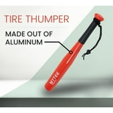 (4 Pack) Walmart 18" Aluminum Tire Thumper Bat - Anti Slip Grip & Strap ...