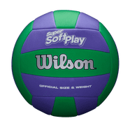 Wilson Soft Play Volleyball Official Size, Red - Walmart.com