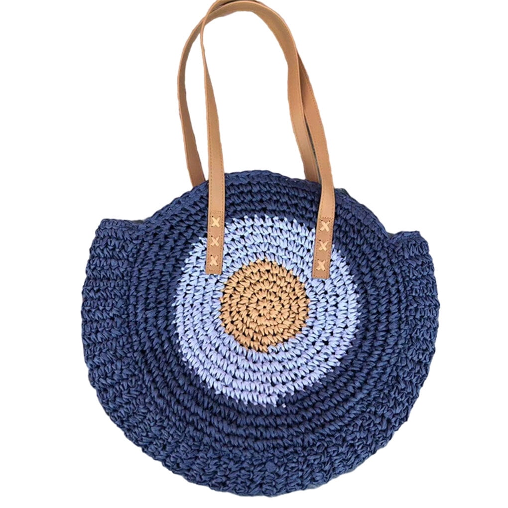 Click here for Braveheart Shoulder Bag Straw Fashion Patchwork We... prices