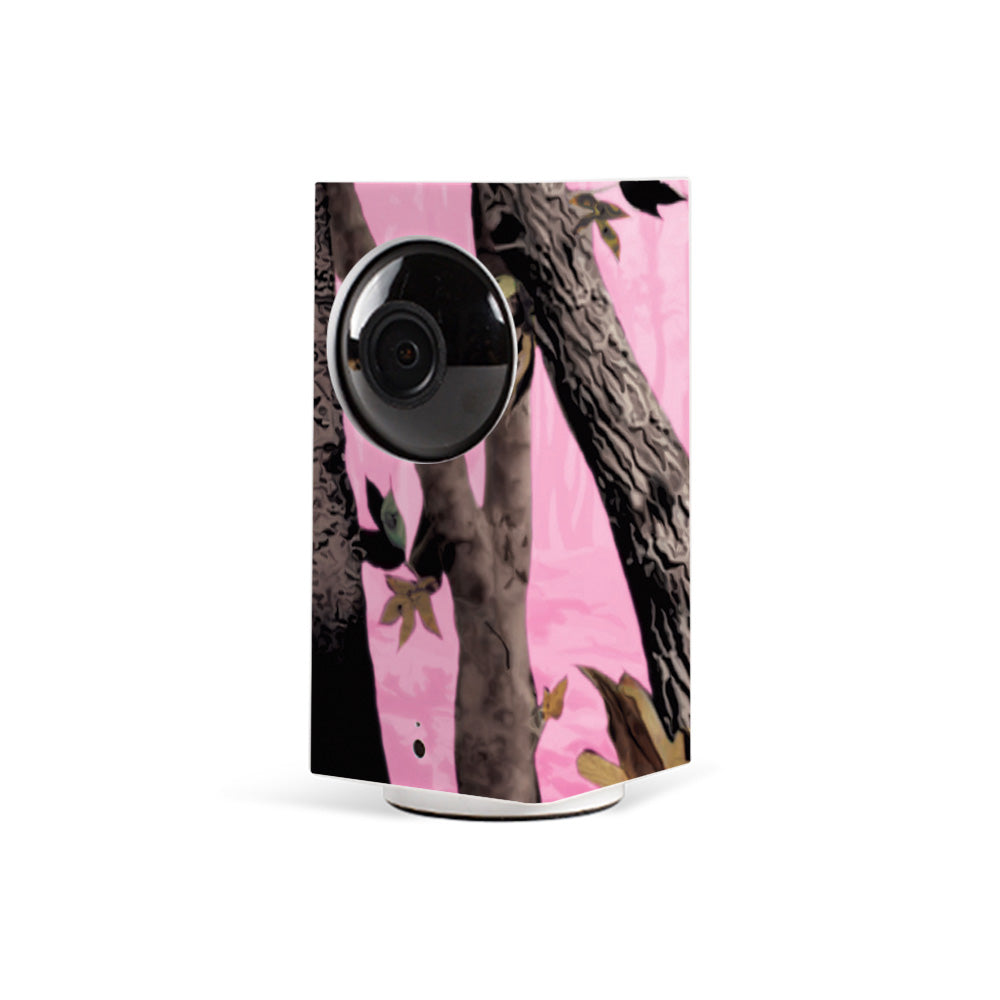 Skin Decal Wrap Compatible With Wyze Cam Pan Sticker Design Pink Tree ...